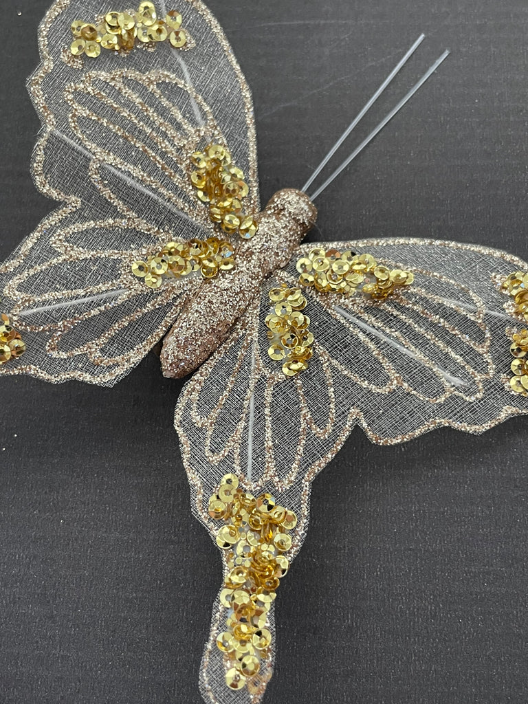Sequin Butterfly clip – mamapapa
