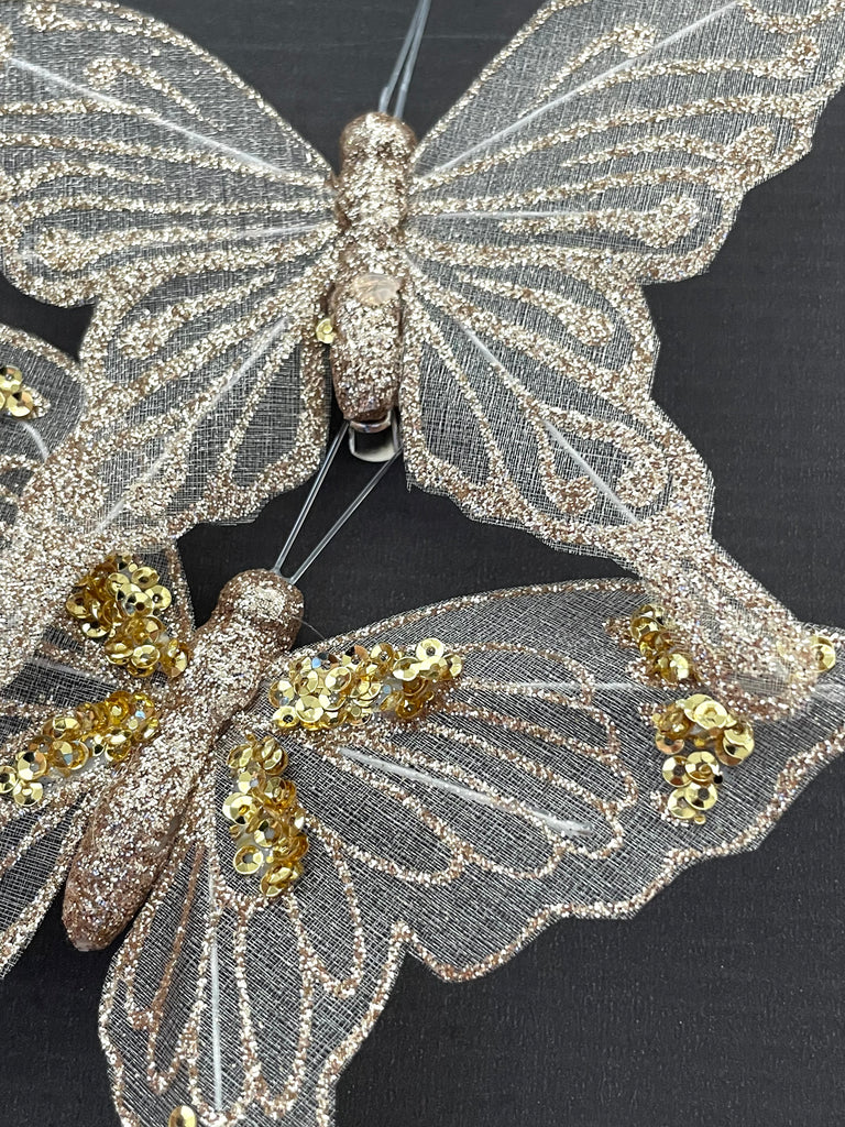 Sequin Butterfly clip – mamapapa