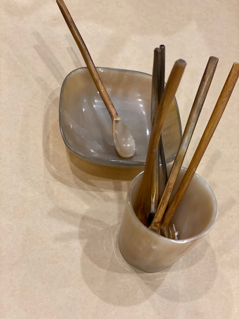 Horn spoon/shot/dish – mamapapa