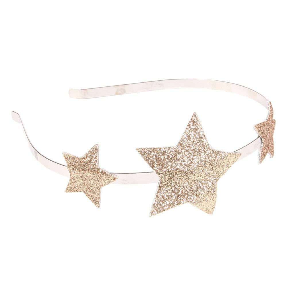 numero74 - glitter star headband - gold – mamapapa